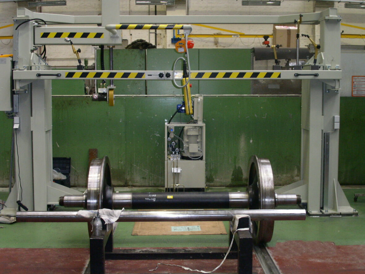 Measurement of wheelsets - SIM IMPEX