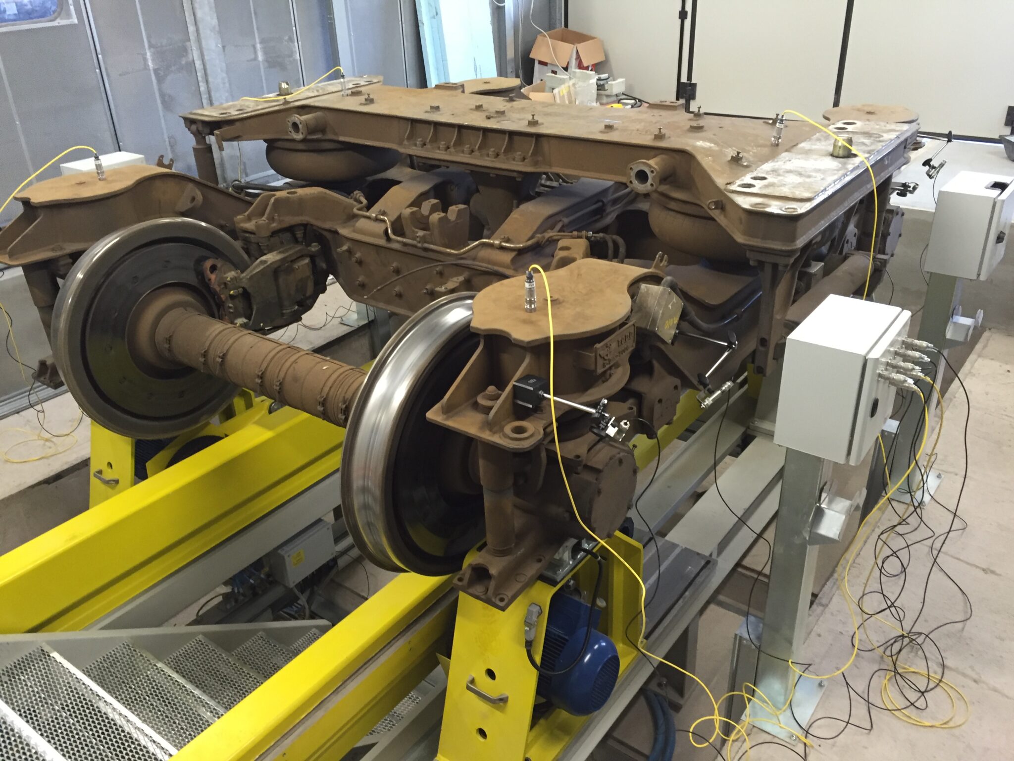 Dynamic Test Benches for Motor and Trailer Bogies - SIM IMPEX